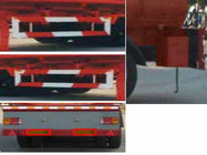2 axles 22-25cbm fuel tanker semi-traile
