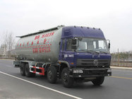Dongfeng 8*4 35.9cbm bulk cement powder truck for sale, HOT SALE! new produced bulk power material tanker truck