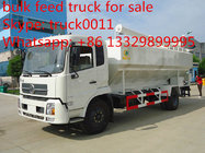 Dongfeng 4x2 bulk feed delivery truck, hydraulic/eletronic discharge