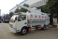 hot sale Dongfeng 4x2 Feed Truck 12m3  chaochai 120hp , dongfeng brand 6tons livestock and poultry bulk feed truck