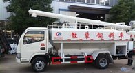 hot sale Dongfeng 4x2 Feed Truck 12m3  chaochai 120hp , dongfeng brand 6tons livestock and poultry bulk feed truck
