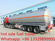 40,000L carbon steel triple axles fuel trailer for sale