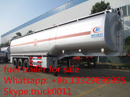 40,000L carbon steel triple axles fuel trailer for sale