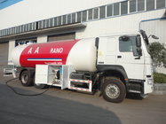 high quality 6x4 HOWO 25300 liters gas cylinder transportation lpg tanker truck for sale, howo lpg gas dispenser truck