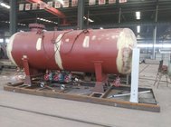 12m3 mobile skid mounted lpg propane gas filling station for sale, factory sale best price 6tons skid lpg gas plant