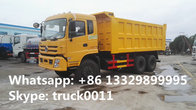factory sale cheapest price dongfeng brand yuchai 260hp diesel 25tons-30tons dump tipper, dongfeng 30tons dump truck