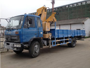 factory direct sale Dongfeng 153 8toded knuckle boom mounted on truck, best price Dongfeng 190hp truck with crane