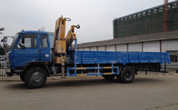 factory direct sale Dongfeng 153 8toded knuckle boom mounted on truck, best price Dongfeng 190hp truck with crane
