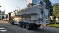 CLW  high quality power auger 25tons bulk feed transportation trailer for sale, 40m3 farm-oriented feed semitrailer