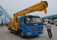 Dongfeng single row 18m new Aerail Working truck for sale,best price Dongfeng 16-18m hydraulic overhead working truck