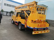 hot sale best price ISUZU 4*2 14m hydraulic bucket truck, factory sale ISUZU brand 12-14m aerial working platform truck