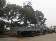 best price dongfeng RHD 5tons XCMG brand folded boom mounted on truck, DONGFENG 4*2 RHD 5tons knuckle crane with truck