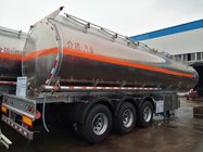 HOT SALE!3 axles 44m3  aluminum alloy oil tank semi trailer for sale, best price CLW brand 3 axles fuel tank trailer
