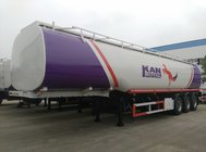 CLW 9402GYY CLW brand 42.-45cbm fuel tanker semi-trailer for sale, factory sale best price carbon steel 45m3 oil tank