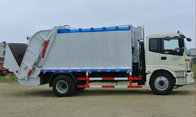 FOTON AUMAN 4*2 LHD 5T hydraulic compression garbage truck for sale, factory sale best price 5tons garbage truck