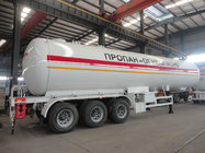 new best price 49.6cbm LPG gas semitrailer for sale, factory sale cheapest price 20tons road transported lpg tank