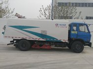 HOT SALE! Dongfeng 4*2 street sweeper for sale, factory sale best price dongfeng 190hp diesel road sweeper truck