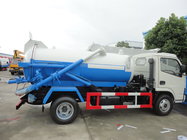 hot slae best price Dongfeng 4*2 2.6cbm sewage suction truck, factory sale cheaper dongfeng small sludge tank truck