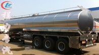 factory sale best price 45000 liters 3 axles stainless steel milk tanker trailer, HOT SALE! 45cbm food grade milk tank