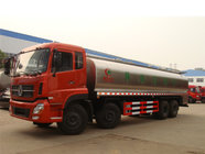 factory sale best price Dongfeng Tianlong 8*4 22CBM milk road tank truck, hot sale! Dongfeng 25m3 liquid tank truck