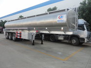 high quality and best price stainless steel 40000L-50000L milk tank trailer for sale, HOT SALE!40-50m3 milk tank
