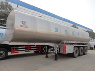 high quality and best price stainless steel 40000L-50000L milk tank trailer for sale, HOT SALE!40-50m3 milk tank