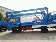 Best price dongfeng brand 4*2 aviation platform with water truck for sale, HOT SALE! dongfeng 12-24m aerial bucket truck