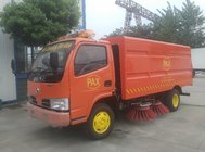 Factory sale bottom price CLW brand mini road sweeping vehicle, High quality stainless steel street sweeper truck