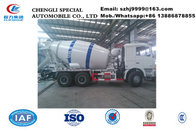 Bottom price SHACMAN 6*4 LHD 8cbm natural gas engine mixer truck for sale, wholesale Schaman 8m3 concrete mixer truck