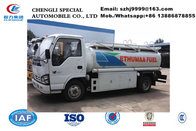 customized ISUZU 4*2 LHD 130hp diesel 5,000Liters oil dispensing truck for overseas, HOT SALE! ISUZU 5m3 oil tank truck