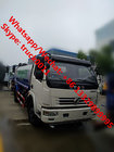 CLW factory new 6 wheelers large capacity water spraying truck for sale, best price 6m3 portable water tank truck