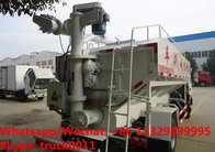 best-selling dongfeng 6-7tons bulk feed delivery truck for sale, best price dongfeng diesel 12m3 feed pellet truck