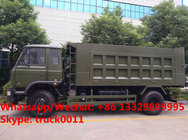 Factory sale low price dongfeng 4*4 off road 10tons dump tipper truck, HOT SALE! China dongfeng LHD 4*4 tipper truck