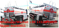 best price new FAW brand 4*2 RHD 7,000Liters fuel dispensing truck, oil bowser vehicle, refueler tuck for sale