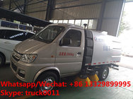 customized mini cheapst price gasoline China made Chang'an 4*2 LHD 6 wheels road sweeper truck for sale,  street sweeper
