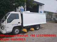 Factory sale cheaper price forland 4*2 LHD 6 wheels diesel road sweeper truck with road brushes, HOT SALE street sweeper