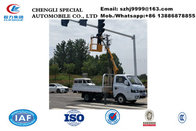 Lowest price mini 1ton truck crane 1000kg hydraulic crane for truck 4*2 6 wheel truck mounted crane 500 kg for sale