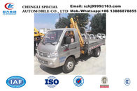 Lowest price mini 1ton truck crane 1000kg hydraulic crane for truck 4*2 6 wheel truck mounted crane 500 kg for sale