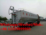 Dongfeng 40cbm livestock poultry Bulk Feed Truck for sale, cheaper price 20tons farm-oriented feed pellet truck for sale