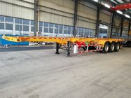 china factory cheapest 40 ft skeleton semi trailer for sale, best price CLW skeleton container semitraielr for sale
