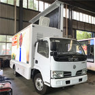best price new dongfeng mobile LED advertising truck for sale, HOT SALE! customized P4/P5 outdoor LED screen truck