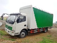 Light duty 5 ton dongfeng small cargo box truck for sale, China manufacturer cheaper price cargo van box truck for sale