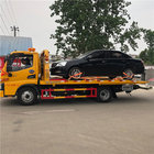 Hot Selling SINOTRUK HOWO Flatbed Rollback Car Carrier Wrecker Tow Truck, Factory sale price 4T wecker towing vehicle