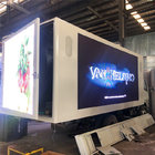Customized 16ft Digital Billboard Box Mounted on Truck  Mobile LED Display LED screen mounted on truck for sale