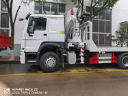 Best price SINO TRUK HOWO RHD 10T Cargo truck with crane for sale, cheaper HOWO 6*4 10tons crane boo mounted on truck