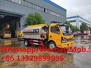 Customized dongfeng Euro 6 6cbm asphalt tanker truck for sale, Hot sale! Best price 6,000Liters bitumen spreading tank