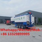 HOT SALE! CLW brand new 55cbm bulk feed container semitrailer, farm-oriented nad livestock poultry feed body trailer