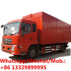 HOT SALE!DONGFENG 4*2 LHD cheaper price 8tons-10tons van cargo truck,  new manufactured lorry cargo van truck for sale