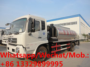Customized dongfeng tianjin 4*2 RHD 12,000L mobile asphalt tanker vehicle for sale,Good price Bitumen spreading truck