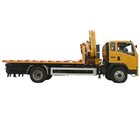 HOT SALE!FOTON AUMARK 4*2 LHD wrecker towing truck with crane boom, 6T loading capacity flatbed truck with crane boom